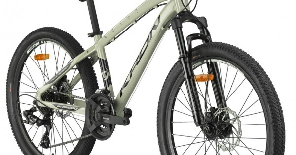 Kron XC 100 2025 27,5 Hidrolik Disk Fren MTB Bisiklet Parlak Bej - Siyah
